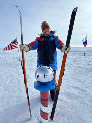 Fulfilling a Dream: Ben Weber Reaches the South Pole – The Orkney News